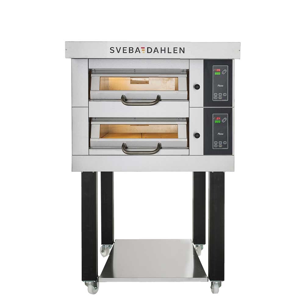 Elektrisk pizzaugn 500 grader baka napolitansk pizza med perfekt resultat
