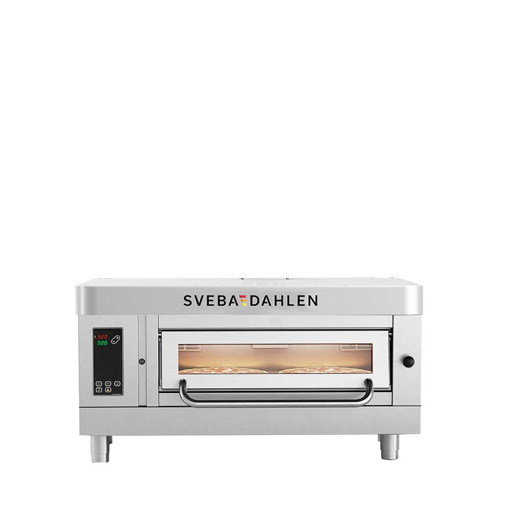 Elektrisk pizzaugn 500 grader baka napolitansk pizza med perfekt resultat